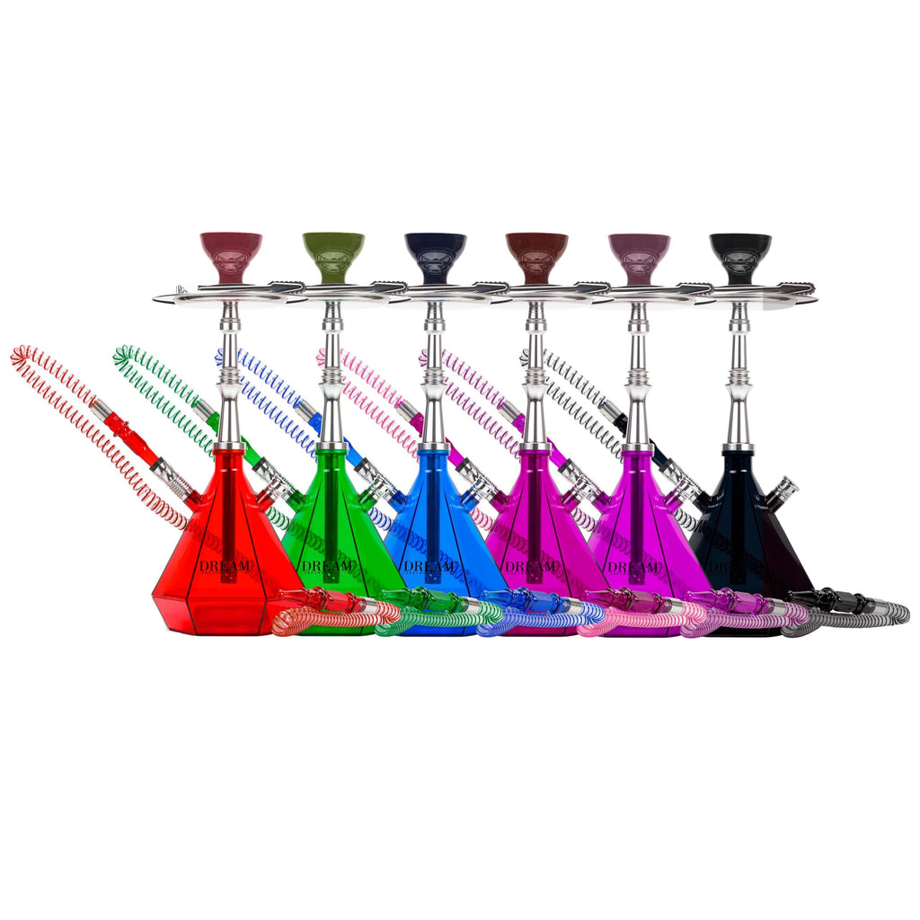 Dream Crystal Hookah with LED | Utopia Clouds | Medium Size Hookah ...